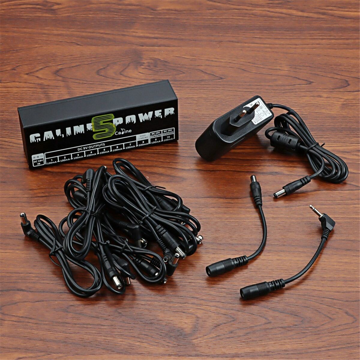 Блок питания для гитарной педали эффектов CP-05 с выходами постоянного тока 9 В/12 В/18 В (вилка ЕС)