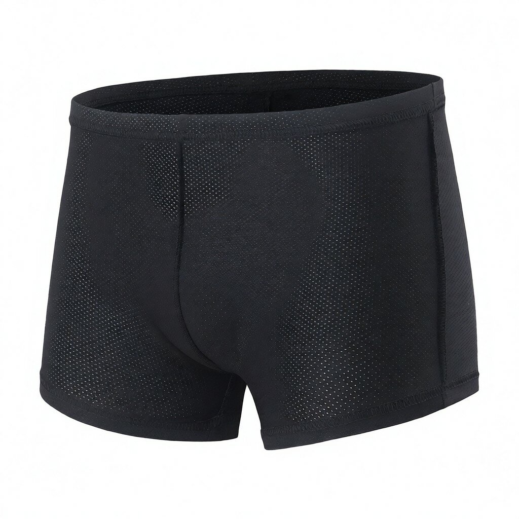 Велосипедные Шорты: С Гелевой Прокладкой Для Комфорта Мужское Велосипедное Бельё - Дышащая Эластичная Ткань Велошорты For Активных Велосипедистов и Путешествий