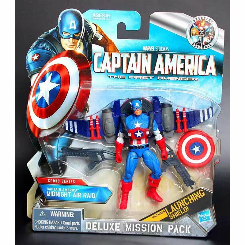 Hasbro Marvel Legends Series Капитан Америка 3.75-дюймовая фигурка