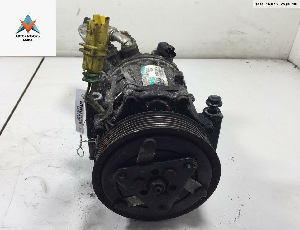 Компрессор кондиционера Peugeot 407 2007 9683055180