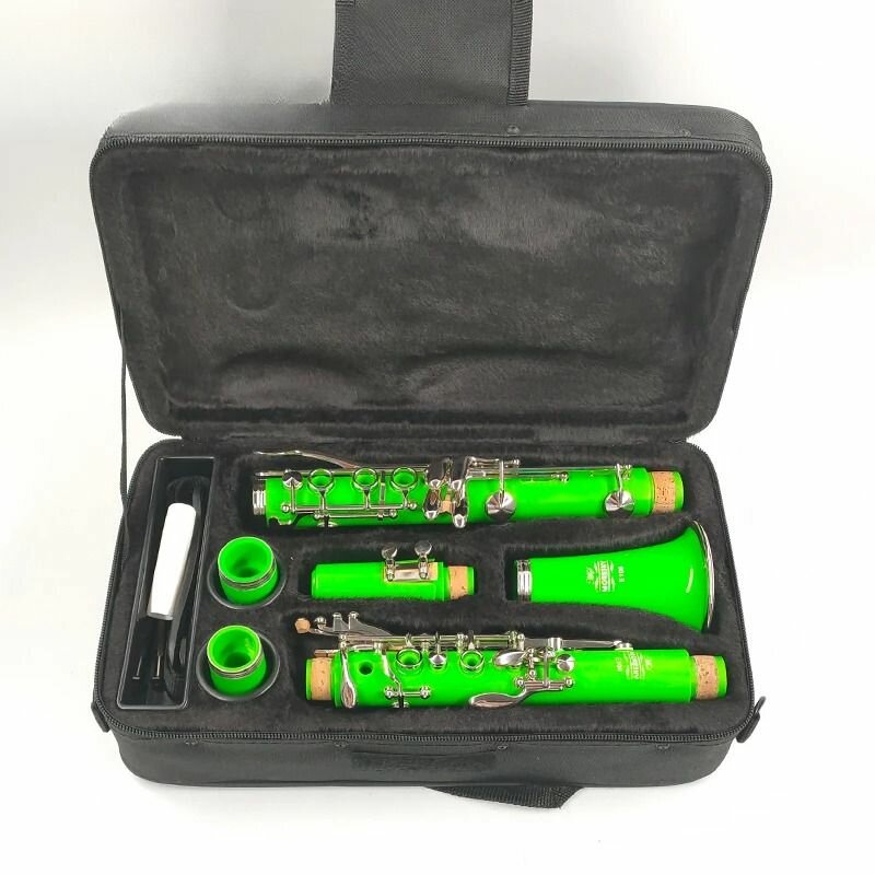 Кларнет Bb, 17 клавиш, корпус Sib Klarnet/ABS, нержавеющая сталь E106.