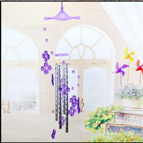 Ветряная колокольчик, подвесное украшение, подарок на день рождения для женщин, поздравительная открытка, подвеска в виде дельфина, сердца, бумажного журавля для лучшего друга или подруги