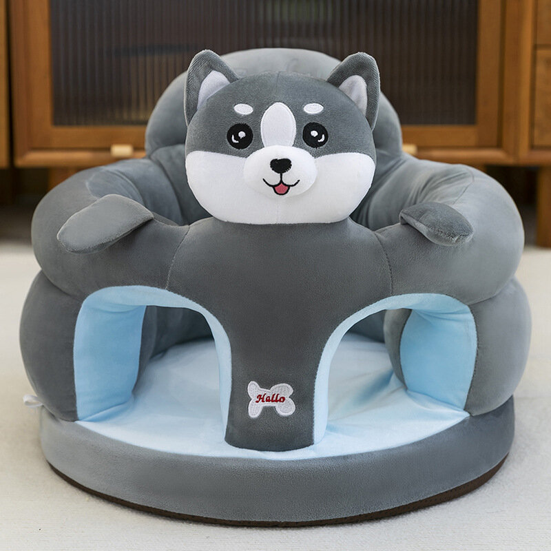 Детский диванчик с защитой от падения, артефакт для обучения сидению, увеличенный и утолщенный татами, мультяшный, для детей от 3 до 12 месяцев, высокий стульчик