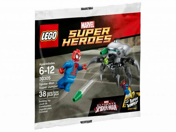 Lego 30305 Super Heroes Человек-Паук Супер прыжок