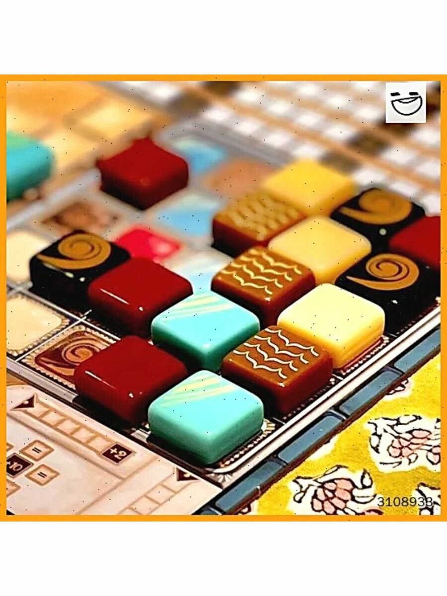 Настольная игра AZUL Master Chocolatier (Азул Шоколатье) для компании, семейная, для двоих, 2022 (8/10*) языконезависимая