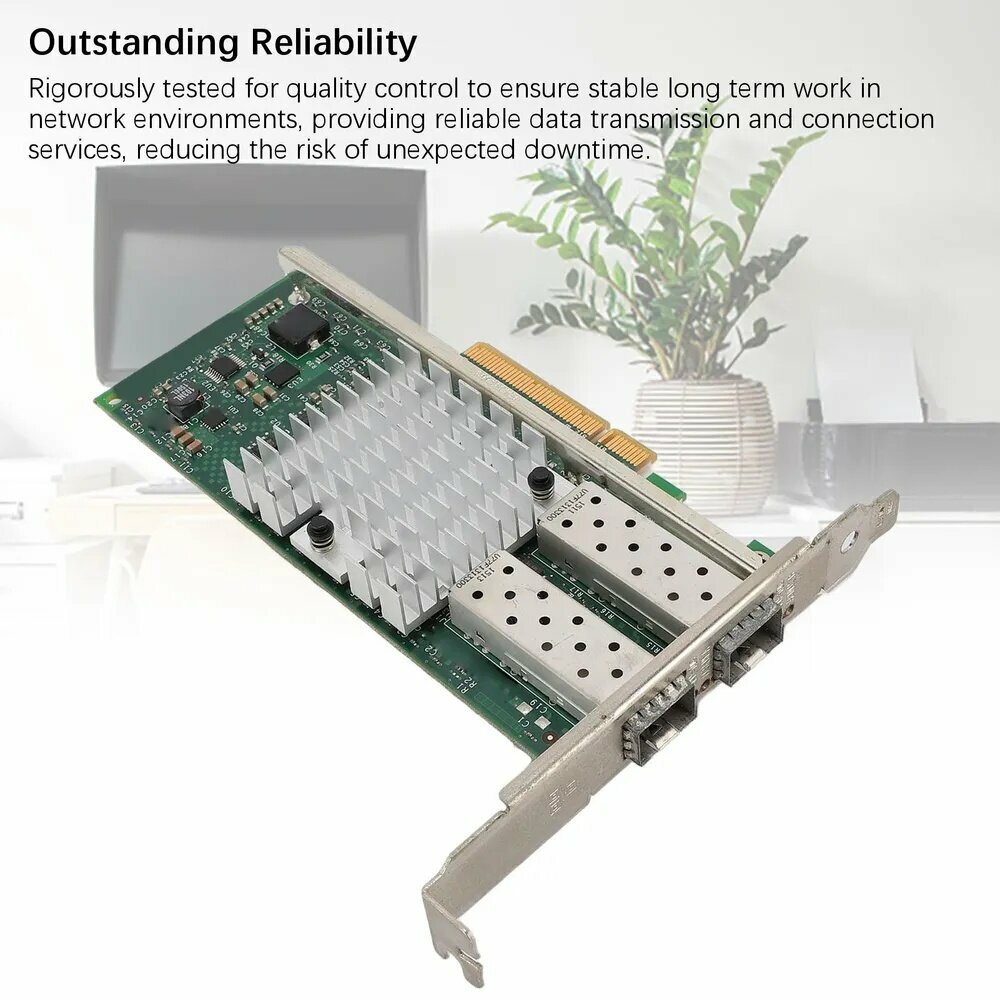 Сетевая карта SFP+ PCIE — фото 1