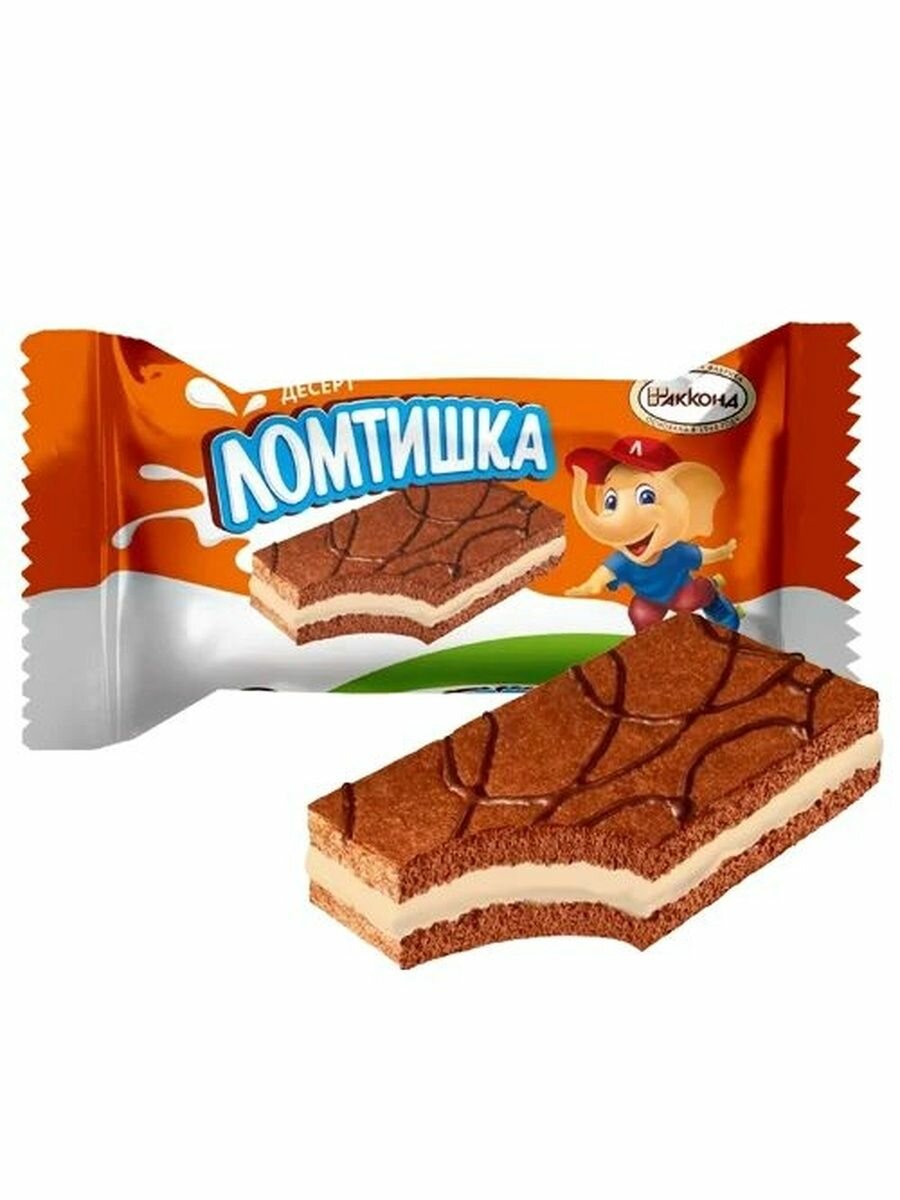 Десерт "Ломтишка", вкус карамелизированное молоко, Акконд, 1 кг