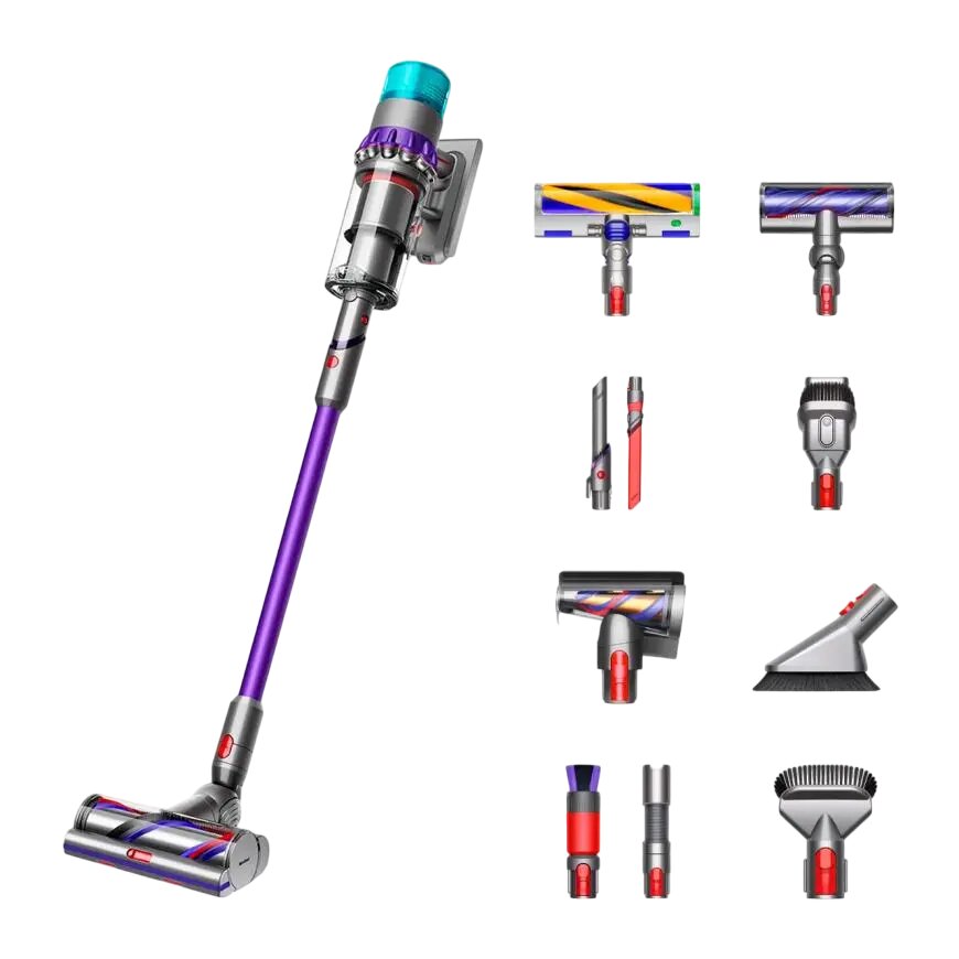 Пылесос Dyson Gen5 Detect Absolute SV23, вертикальный, с подсветкой, 752Вт
