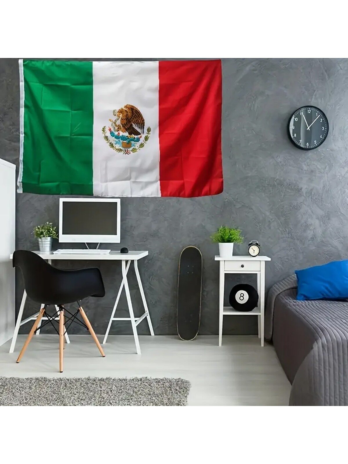 Высококачественный флаг Мексики, подходящий для декоративных целей
