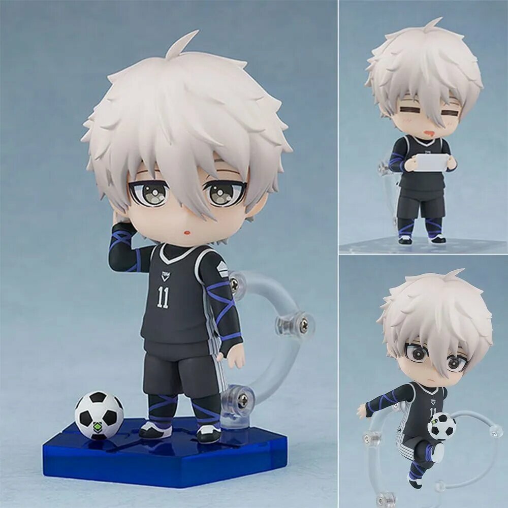 Фигурка Синяя тюрьма Сейширо Наги / Blue Lock Seishiro Nagi Нендороид (10cm) 2056