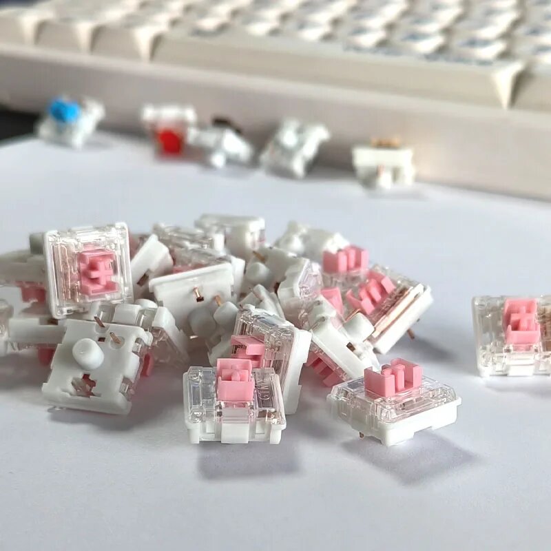 Переключатели OUTEMU Pink Linear Mute 10 шт