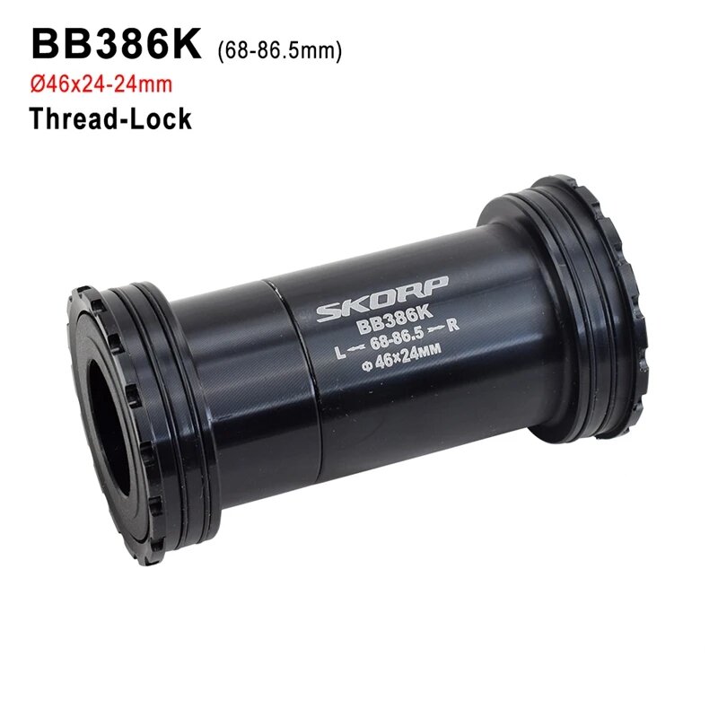 Нижние кронштейны Scorp для горных велосипедов BB30 BB386 PF30 BSA30 BB386K 46x24-24mm