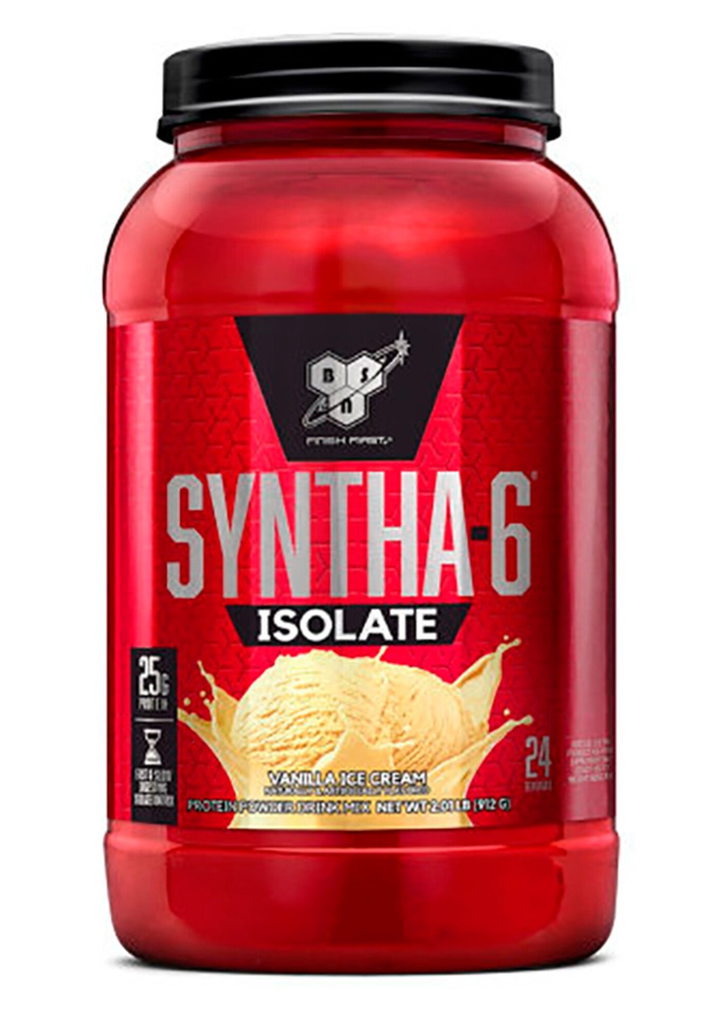 Протеин BSN Syntha-6 Isolate, вкус ваниль, пластиковая банка, 912 г