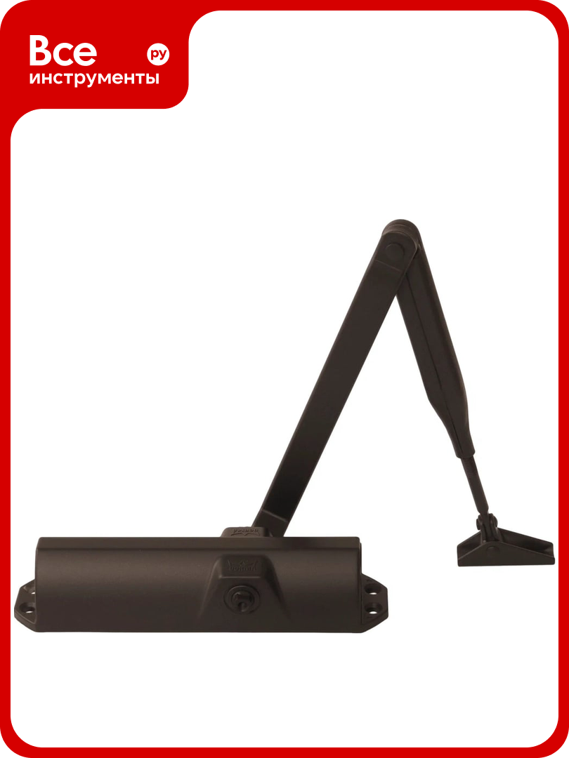 Доводчик Dormakaba TS68 EN 2-3-4, ФОП, темно-коричневый 66400203