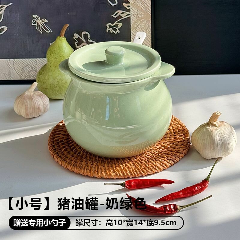 Горячая распродажаМасленка, устойчивая к высоким температурам, керамическая, для мясного масла, масла чили, красного масла, банка для чили, специальный контейнер для хранения масла, домашний масляный контейнер