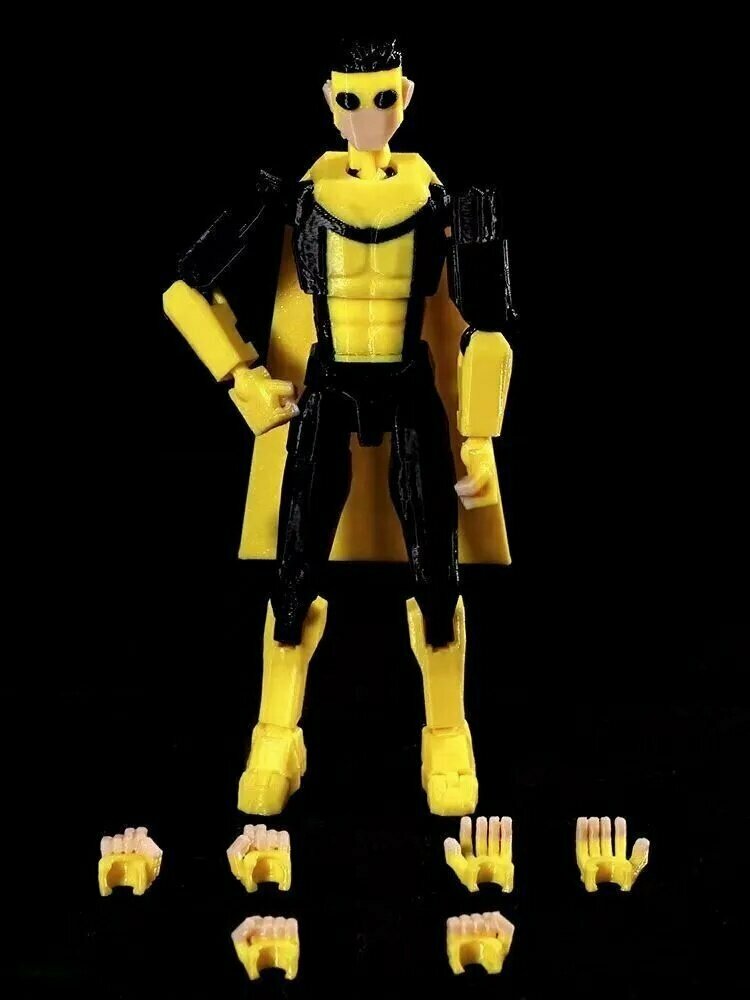 Фигурка Неуязвимый (Invincible-Mark Grayson) Lucky Dummy 13,3D-печатный подвижный манекен(Invincible)