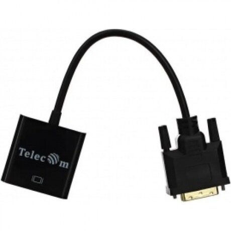 Адаптер Telecom DVI-D 25M ---> VGA 15F, 0.15м, (TA491)