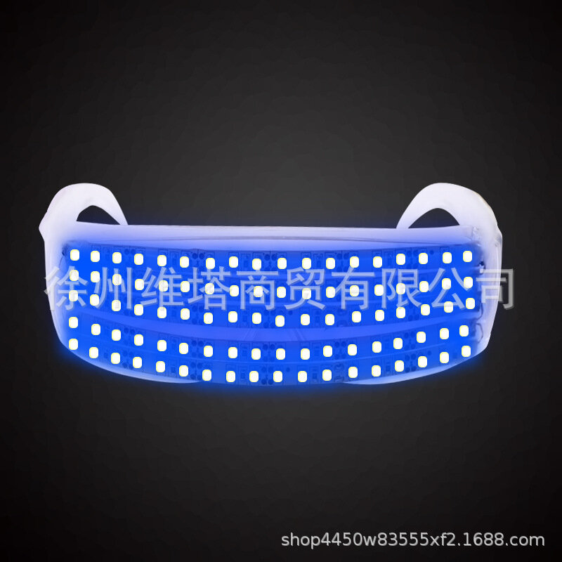 2026 Диско-оборудование, светящиеся очки с LED, перезаряжаемые очки для KTV, бар, электронная музыка, реквизит для выступлений