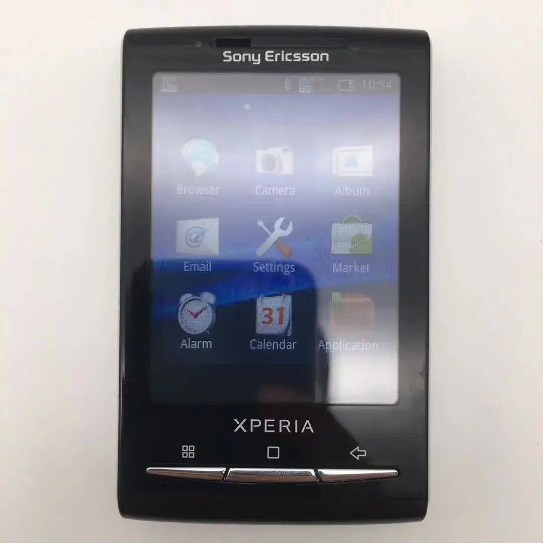 Sony Ericsson Xperia X10 mini E10i Оригинальный мобильный телефон E10 3G WIFI GPS 5 МП Сенсорный экран Разблокированный мобильный телефон с 1 SIM-картой Белый, white