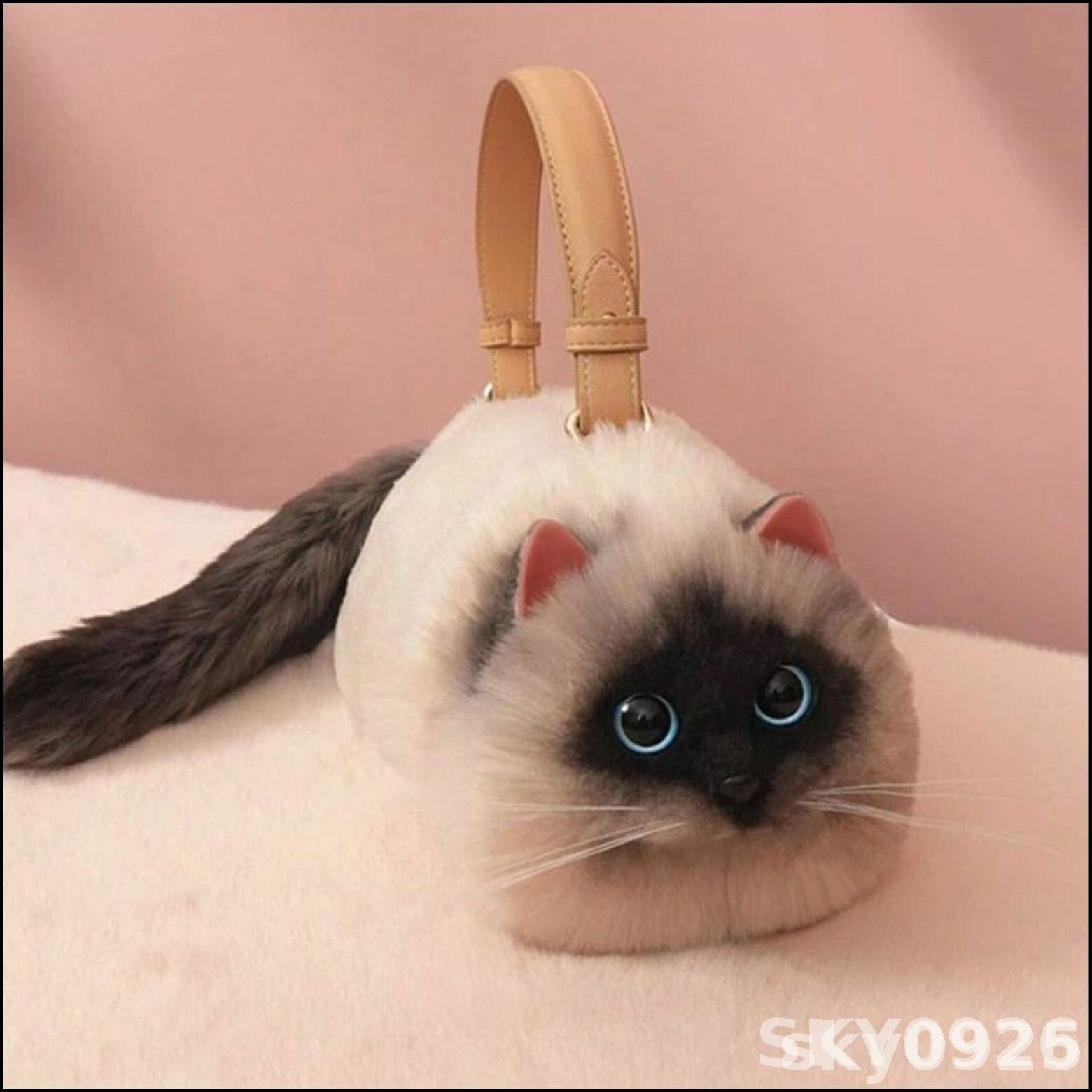 Сумка Кошка Меховая