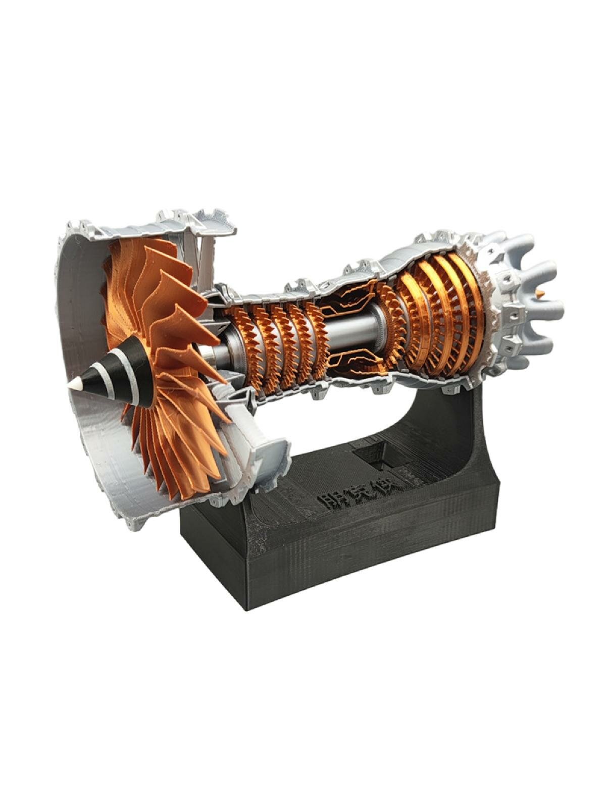 Модель авиационного турбовентиляторного двигателя