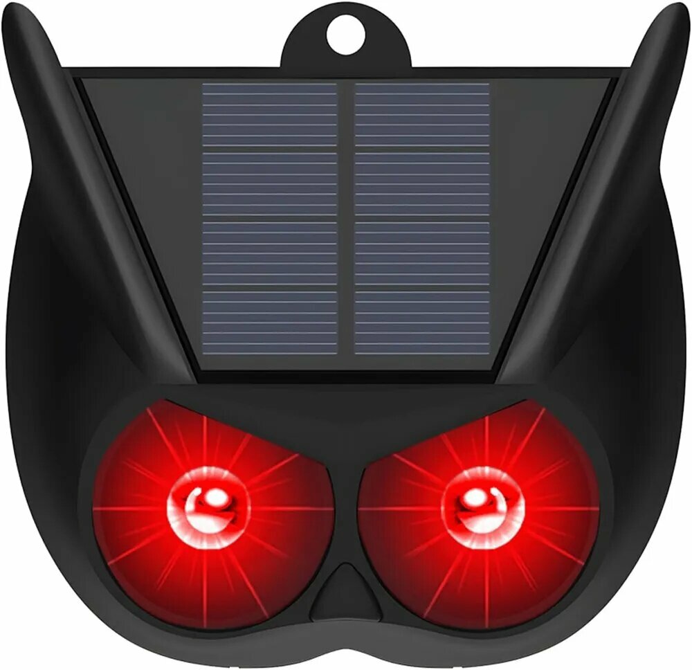 Ультразвуковой отпугиватель кошек для сада, водонепроницаемый, с LED-подсветкой, 1 шт