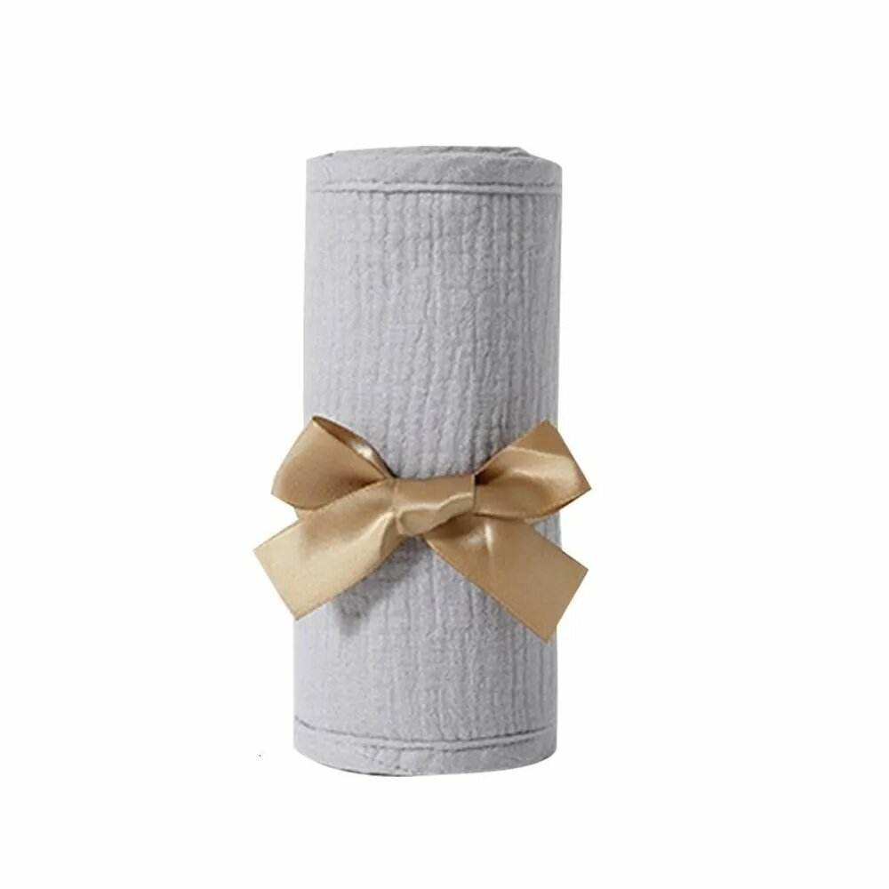 Защитные накладки на бортик детской кроватки (4 шт.), Серый