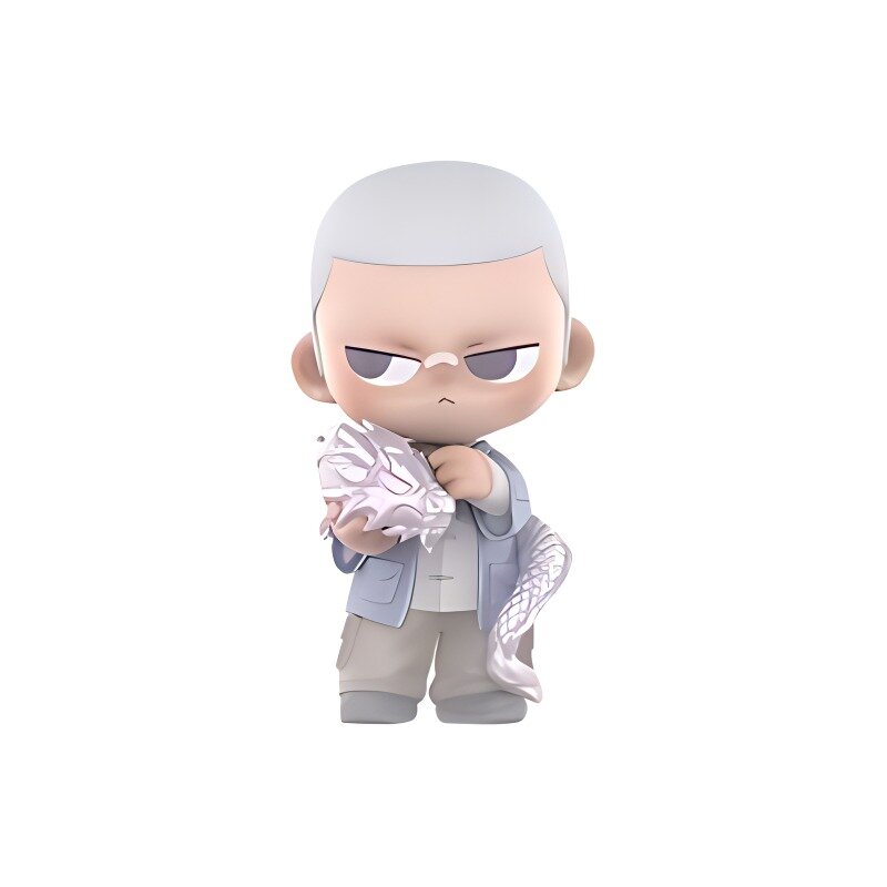 Коллекционные фигурки унисекс POP MART Dragon's Chant Auspicious Collection, 2024 год Дракона, Confirmed-Special Edition-Stylish Dragon (Open)