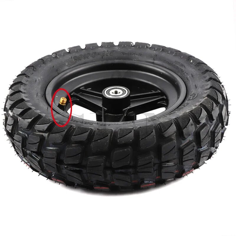 Электросамокат С 11-дюймовыми Бескамерными Колесами, Вакуумными Шинами И Дисковым Тормозом, Прямой Вентиль Для Бездорожья A- 1 PC wheel