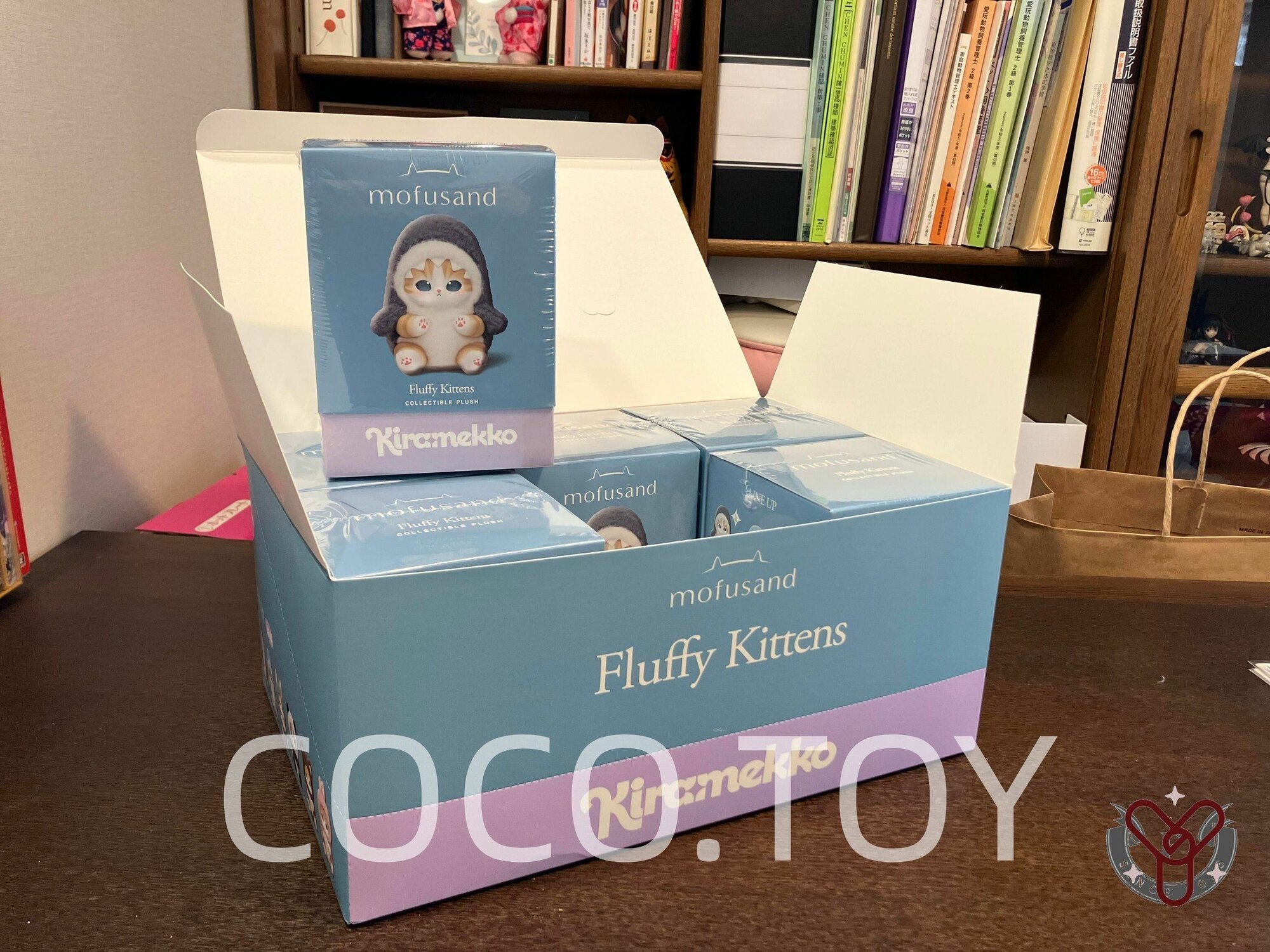 Mofusand Fluffy Kittens Зверополис Игрушка сюрприз 1 шт Blind Box Оригина