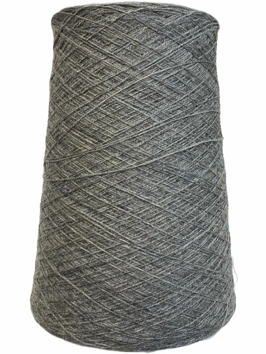 Пряжа на бобине (Италия) 15% кашемир 70% шерсть мериноса 15% п/а 100г-700м 405г