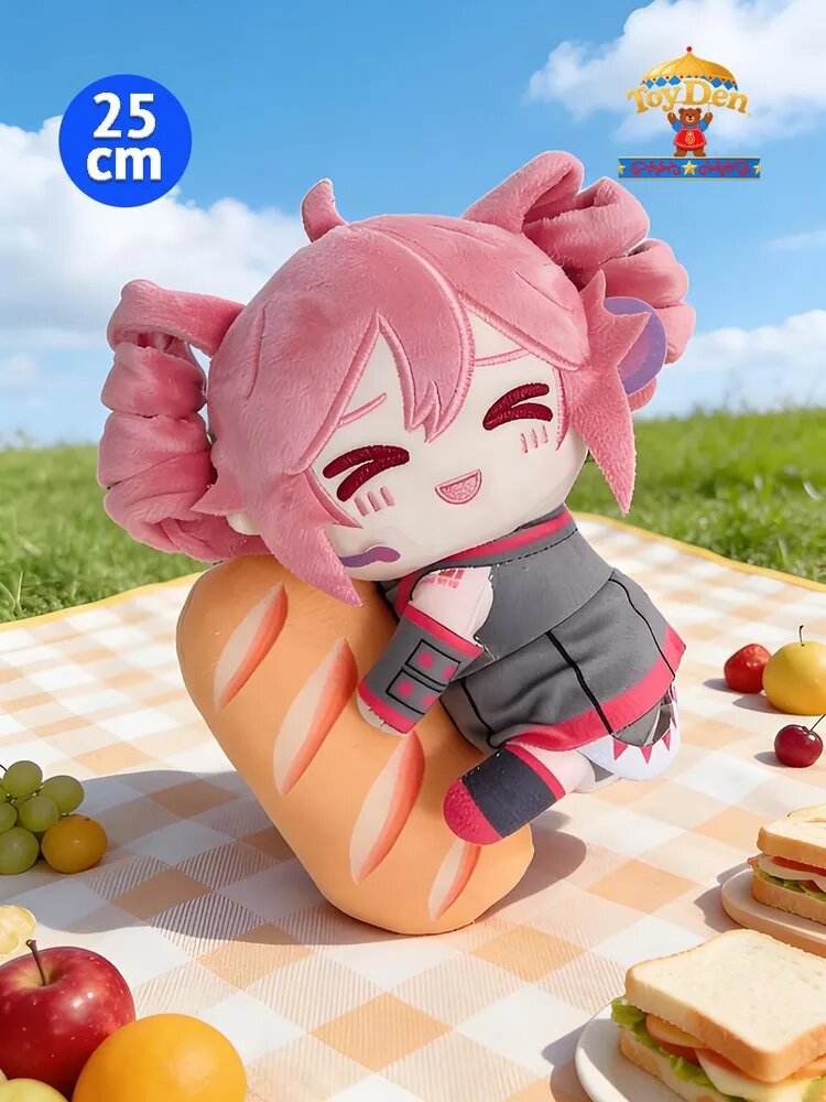 Плюшевая игрушка Касане Тето: Мягкая кукла Багет с большими глазами для коллекции