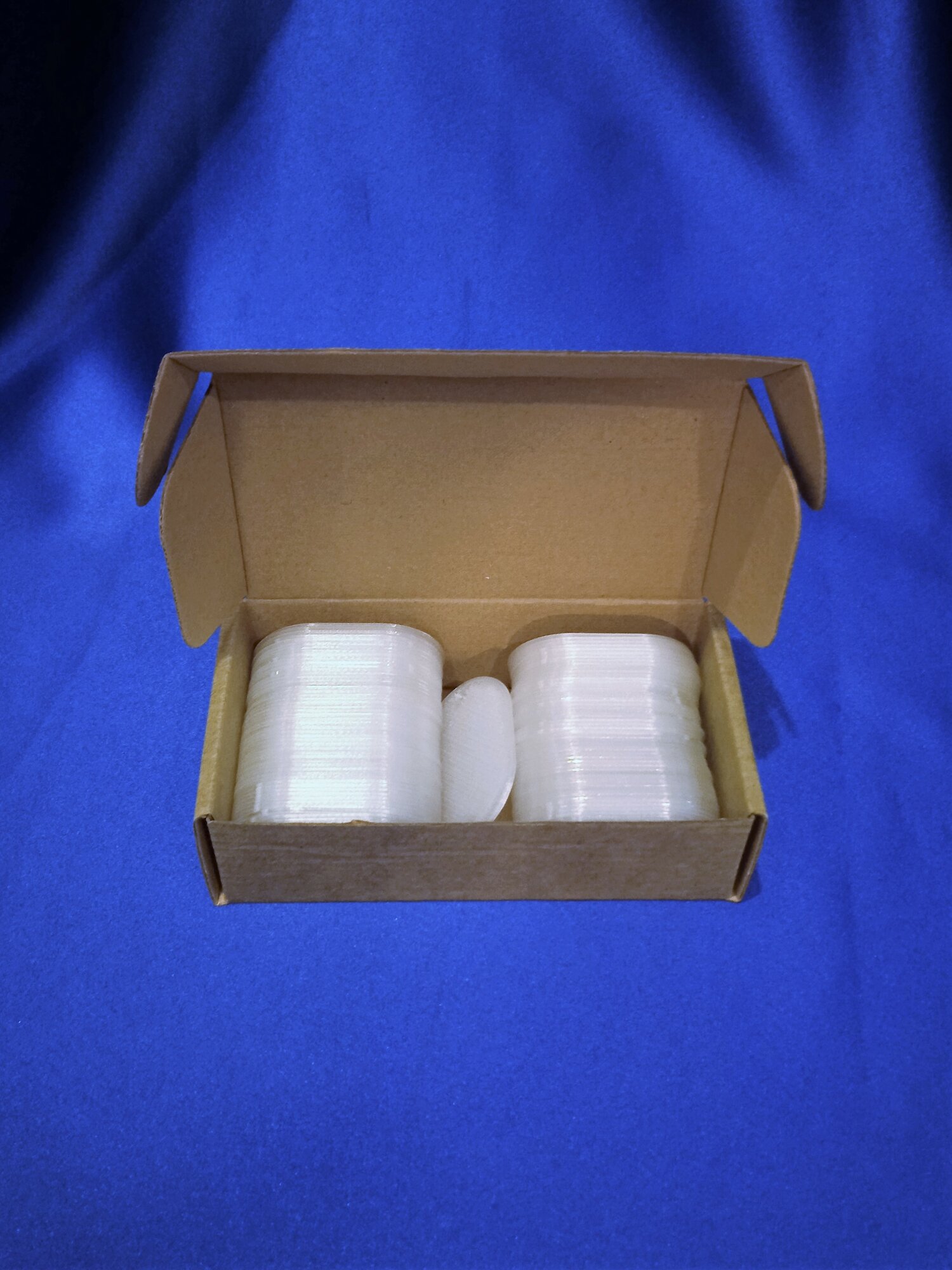 Лепестки дл донки 60*40*1,2 мм полупрозрачные 100 шт.