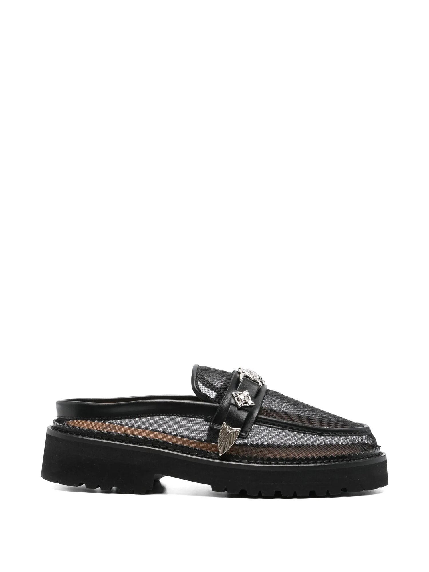 Мюли Mesh western-embellished mules