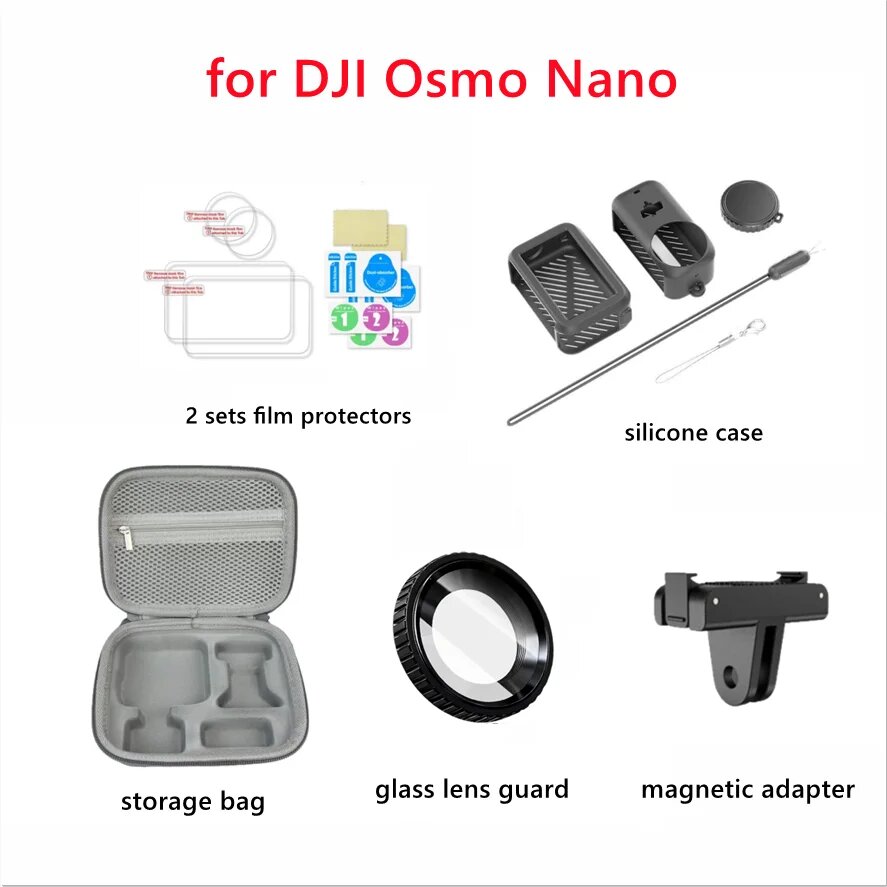 Комплект аксессуаров DJI Osmo Nano, set C