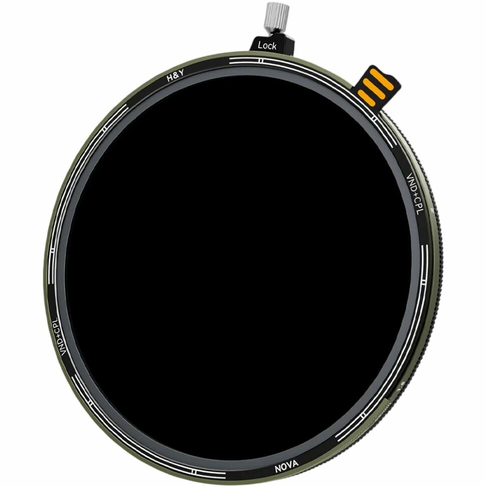 Светофильтр H&Y Nova HD ND3-32/CPL 77мм, гидрофобная поверхность