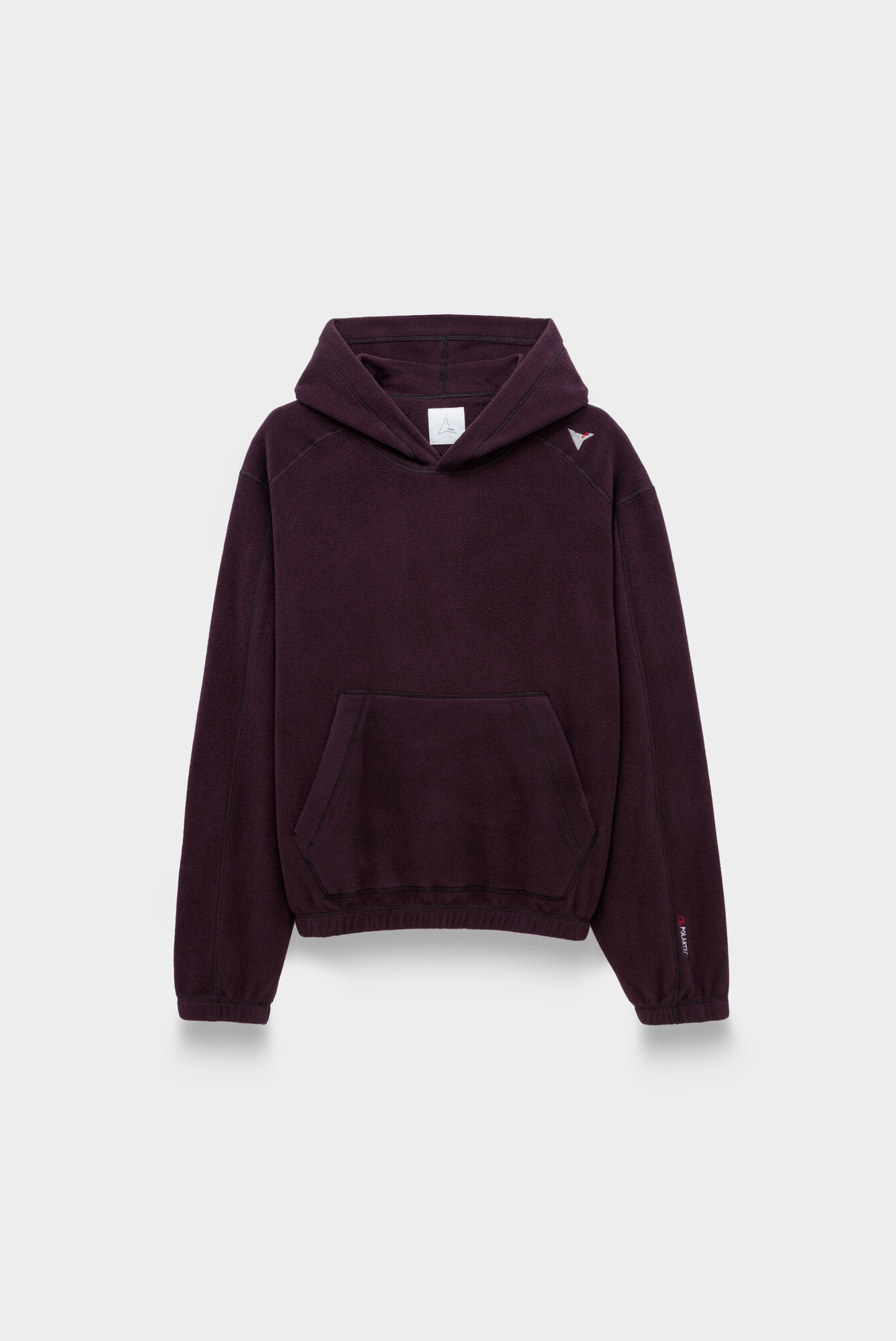 Худи ROA Drowi Polartec® 100 Series Fleece Hoodie для мужчин цвет фиолетовый размер 48