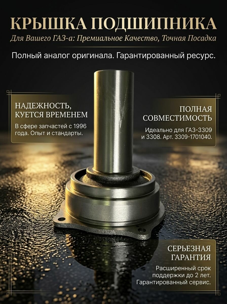 Крышка подшипника вала первичного ГАЗ-3309, 3308