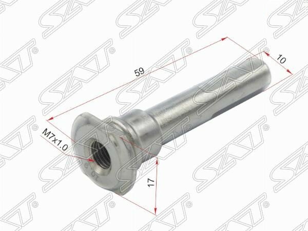 Направляющая суппорта FR SAT ST-58161-33000 Hyundai SANTA FE 00-06/TERRACAN 01-/TIBURON 96-