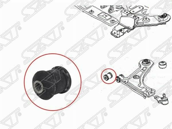 Сайлентблок SAT ST-96378346 рычага Chevrolet Lacetti 04-13, Daewoo Lacetti 04-09