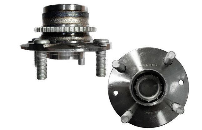 Ступичный узел задний SAT ST-D102-26-15XA MAZDA DEMIO DW3W 96-02 4 шпильки с ABS
