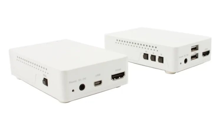 Комплект приборов для беспроводной передачи KVM-сигналов и сигналов HDMI Opticis HDWX-100-TR