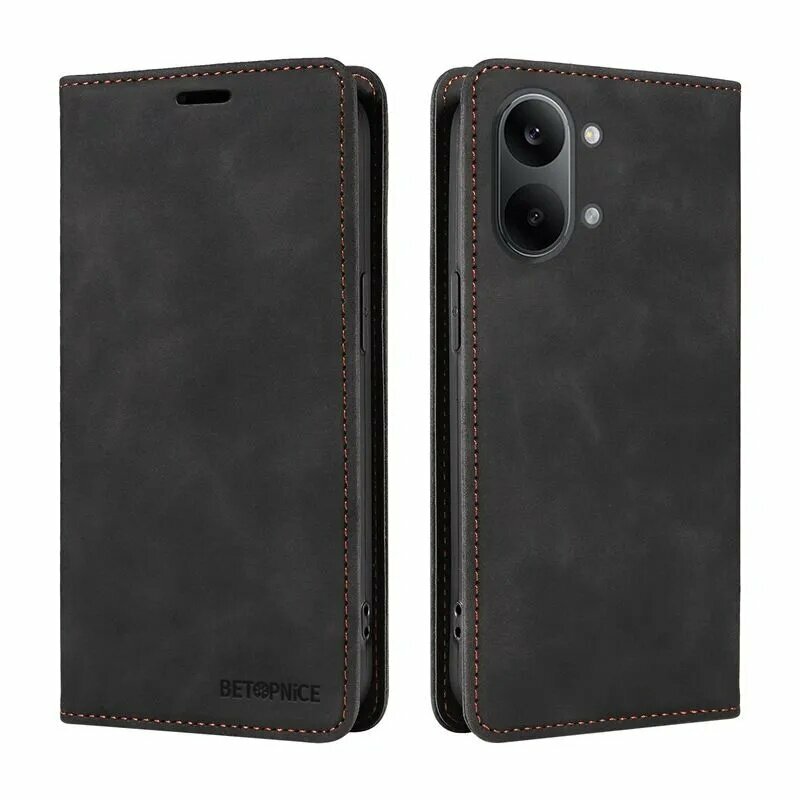 Чехол-книжка с откидной крышкой для Xiaomi POCO X8 Pro Max / Redmi Turbo 5 Max / Поко Х8 Про Макс / Редми Турбо 5 Макс , матовый магнитный чехол-книжка в стиле ретро с отделением для карт