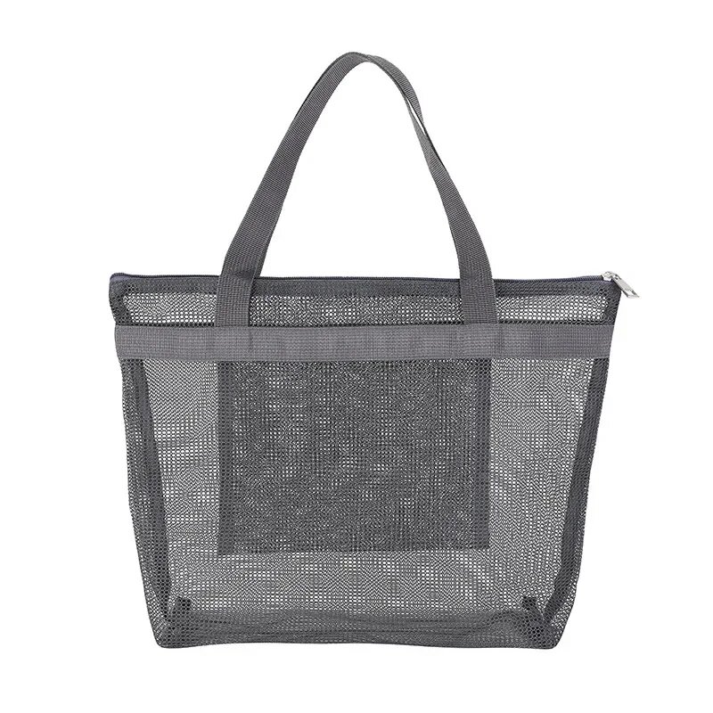 Сетчатые сумки для душа 8 отделений Серый, wash bag-grey