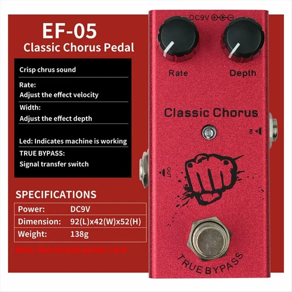 Педаль эффектов для электрогитары Mini Classic Chorus