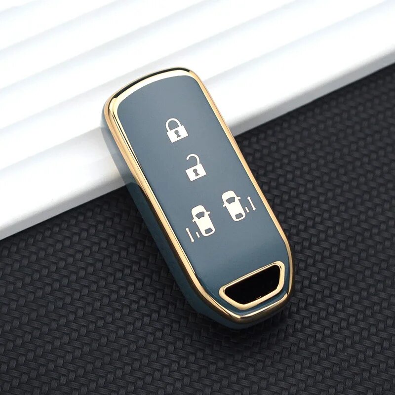 Чехол для ключа Honda 4button grey cover
