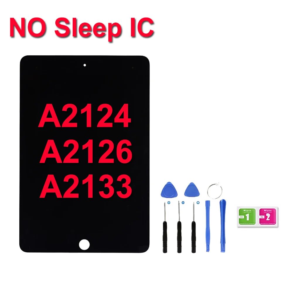 ЖК-дисплей YLLMAOO для iPad Mini 4/Mini 5 Mini 5 Black NO IC