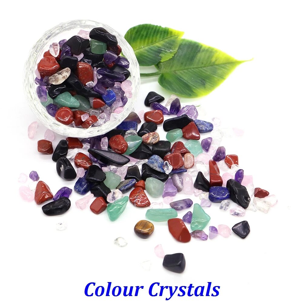 Набор tumbled stones Colour Crystal, фиолетовый, 20г