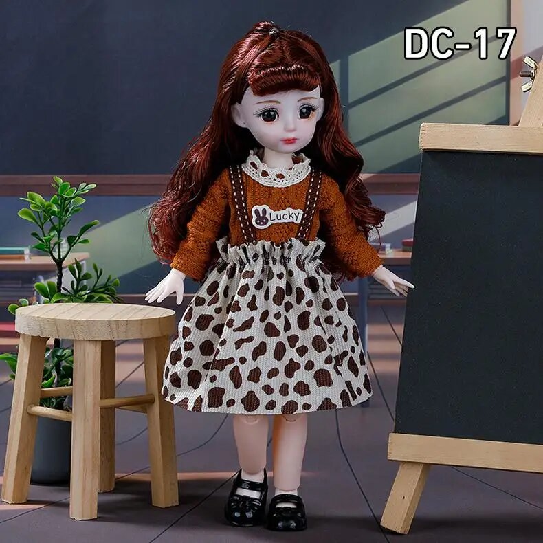 30 см очаровательная подвижная шарнирная кукла и аксессуары 1/6 Bjd куклы комплект одежды принцессы платье Лолиты сменный костюм детский подарок «сделай сам»