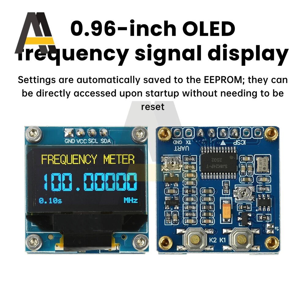 Aideepen Измеритель частоты RF 1 кГц~100 МГц